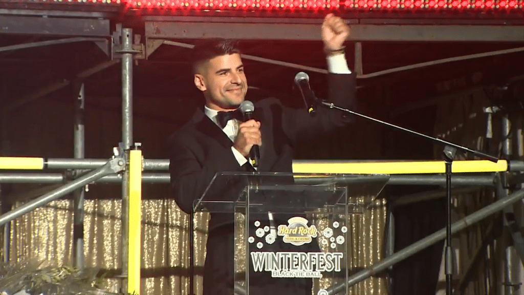 Deco’s Alex Miranda hosts Winterfest black tie ball at Hard Rock Hotel ...