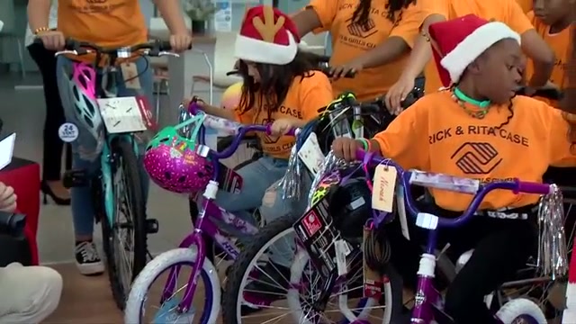 Rick Case Automotive Group celebrates 40th year of Bikes for Kids ...