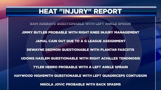 Heat lists all players as injured ahead of Mexico City game in apparent ...