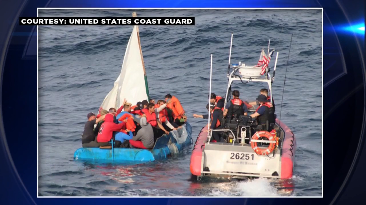 Coast Guard Repatriates 67 Cuban Migrants Found Off Florida Coast