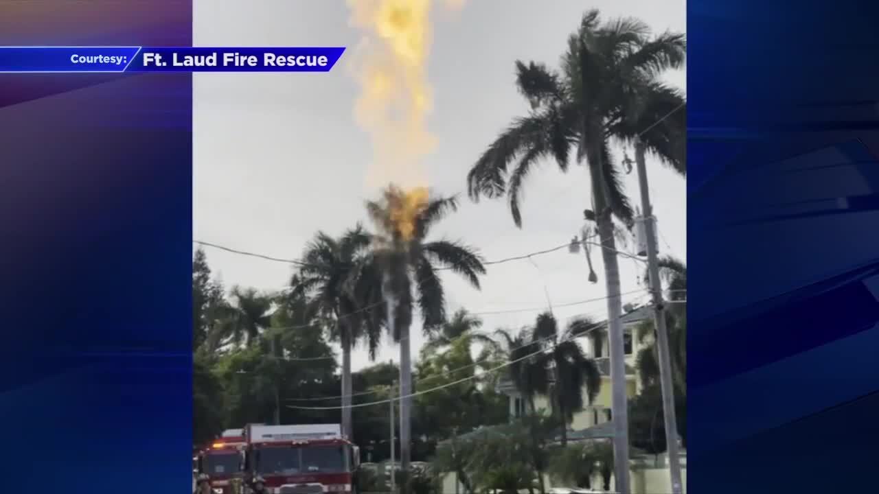 Crews Repair Propane Gas Leak In Fort Lauderdale Wsvn 7news Miami