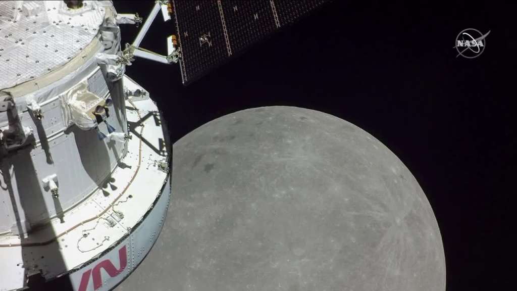 Nasas Orion Spacecraft Reaches Record Breaking Distance From Earth On