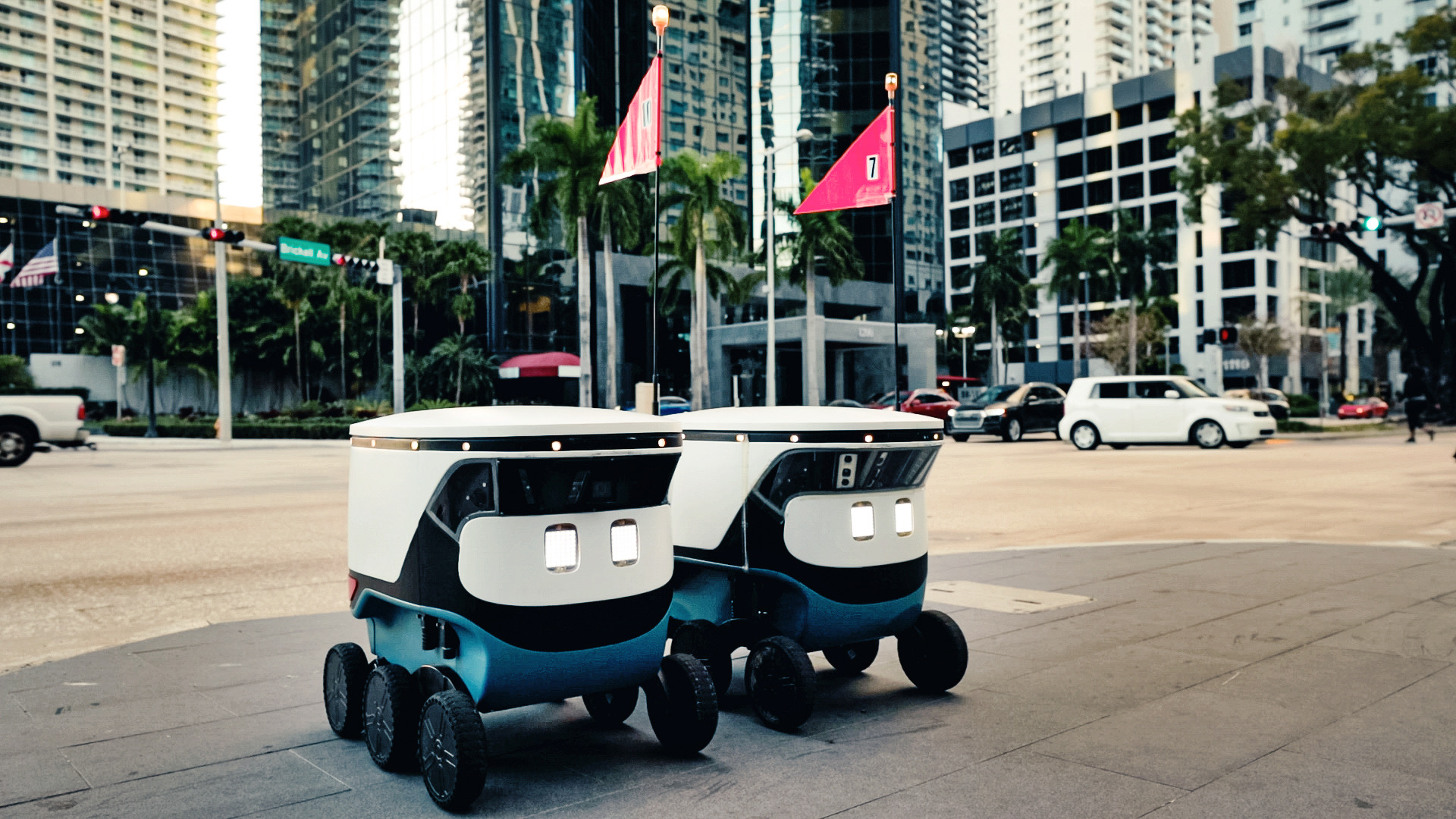 Uber Eats launches robot delivery service in Miami - WSVN 7News | Miami ...