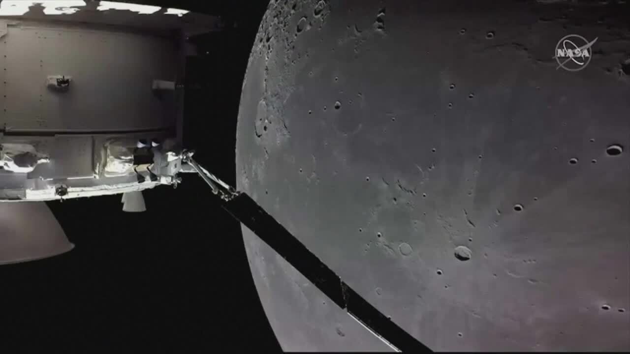 NASA capsule flies over Apollo landing sites, heads home - WSVN 7News ...