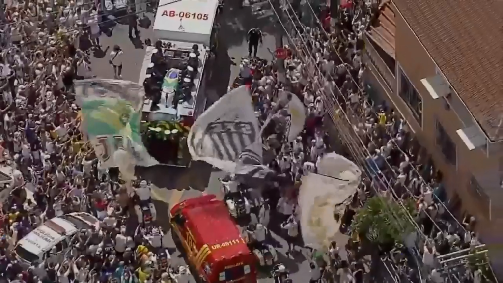 Pelé’s coffin arrives at cemetery in city he made famous – WSVN 7News ... Pelé’s coffin arrives at cemetery in city he made famous – WSVN 7News ...