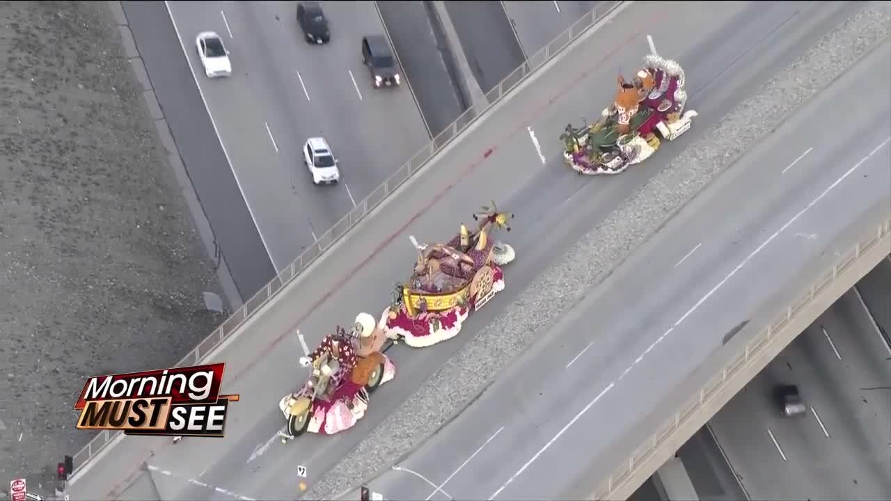 Rose Parade will feature a handful of ‘self-built’ floats assembled by ...