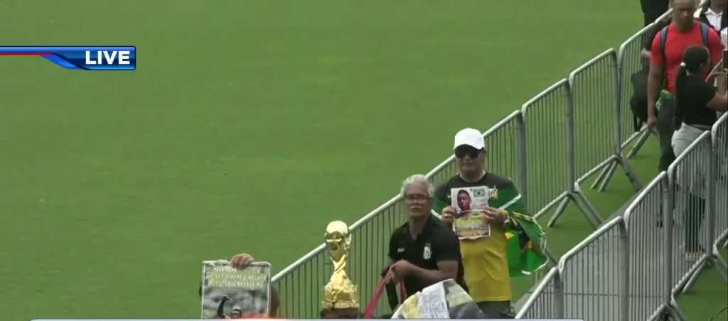 Fans mourn Pelé at public viewing in Brazil stadium – WSVN 7News ...