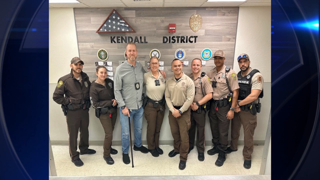 MDPD officer returns to work after on-duty crash back in April – WSVN ...