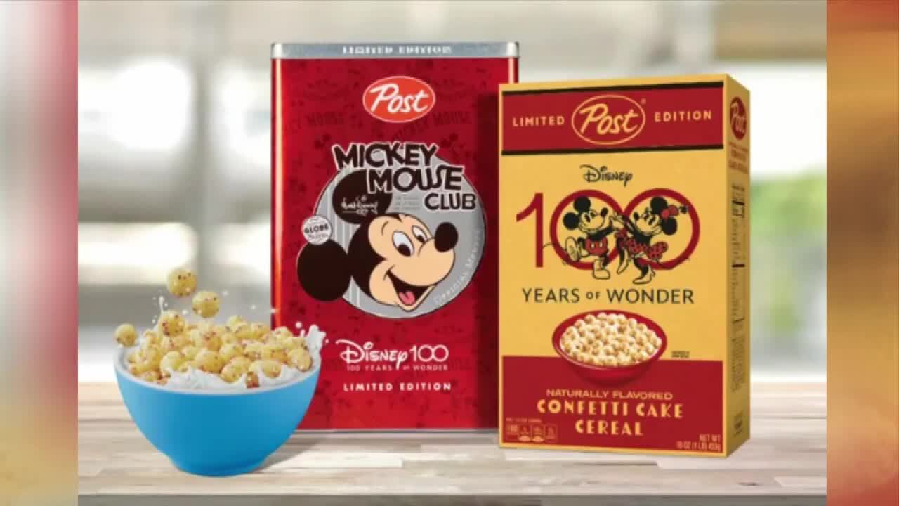 Disney celebrates 100 years with Post cereals collaboration - WSVN ...