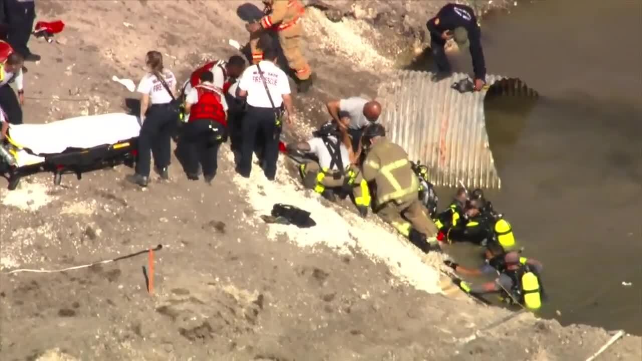 Worker dies after suffering respiratory distress working on underwater ...