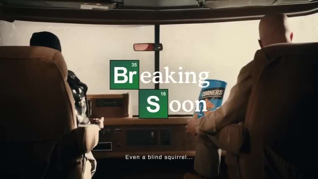 Breaking Bad actors tease Superbowl commercial promoting Popcorners ... Breaking Bad actors tease Superbowl commercial promoting Popcorners ...
