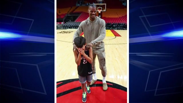 12-year-old Heat fan visiting from Argentina hoping to see Jimmy Butler ...