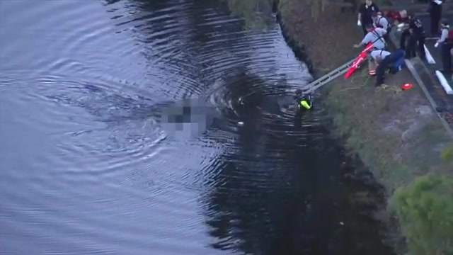 Man, woman killed after car backs into Sunrise canal; video shows ...
