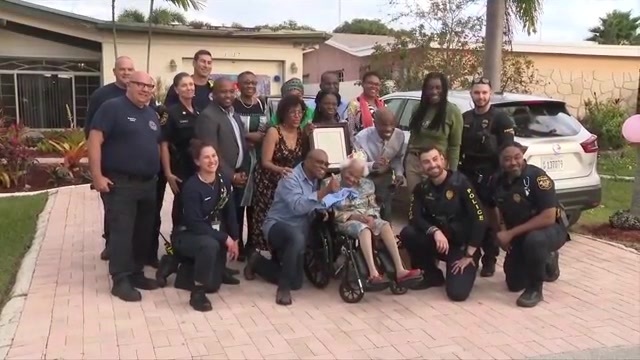 ‘Pillar of the family’: Parade held for Miramar woman turning 101 ...
