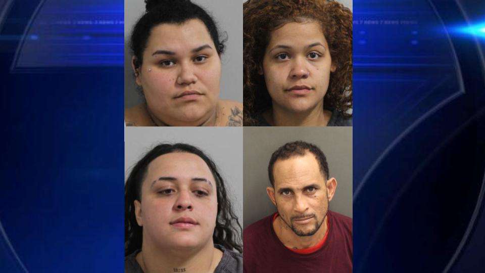 Four charged in attacking, terrorizing elderly woman while wearing ...