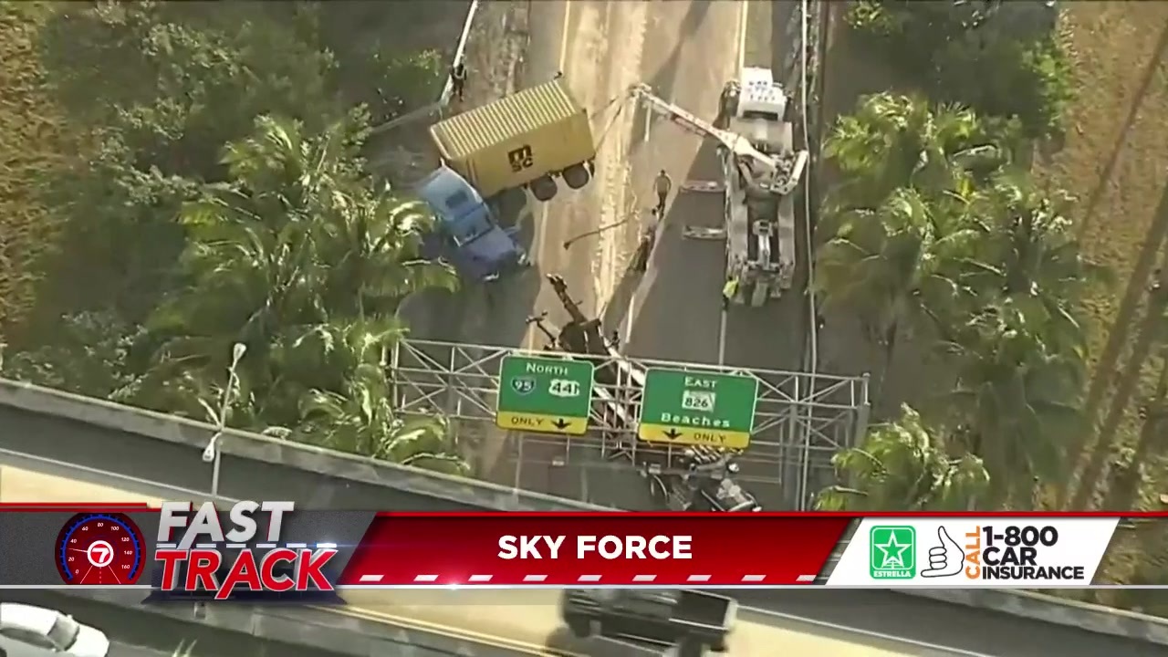 18-wheeler jackknifes on SR-9 northbound entrance ramp, causes 2-hour ...