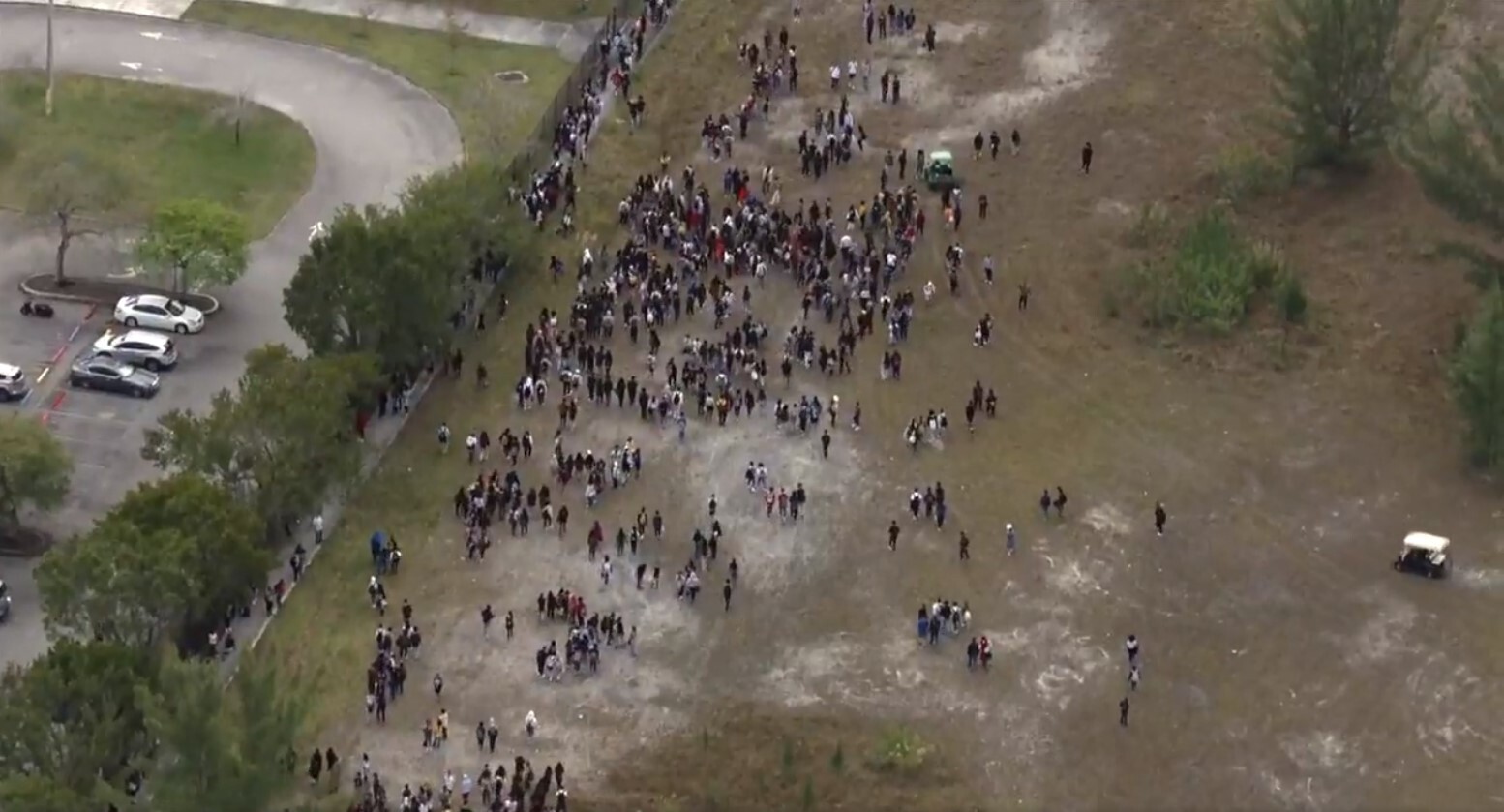 All clear given after Everglades High School students evacuated after ... All clear given after Everglades High School students evacuated after ...