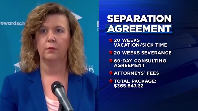 BCPS Superintendent Cartwright negotiates $365K separation agreement ...