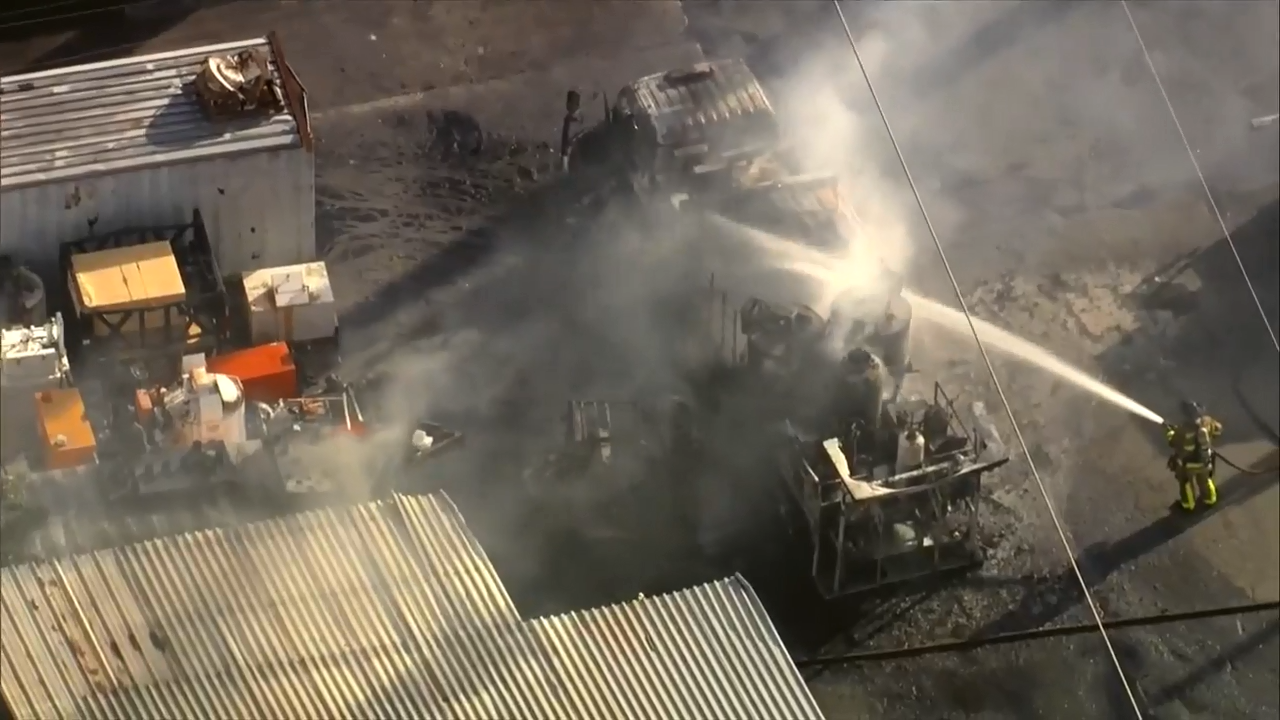 Truck fire in Hialeah Gardens under control - WSVN 7News | Miami News ...
