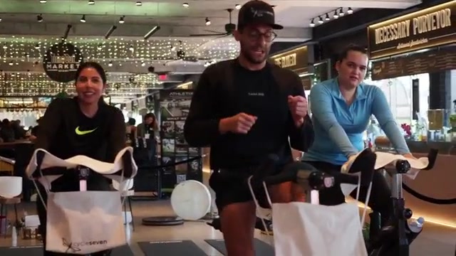 Cycle Seven pop-up hosting Bad Romance Cycling Class and Mixer at Time ...