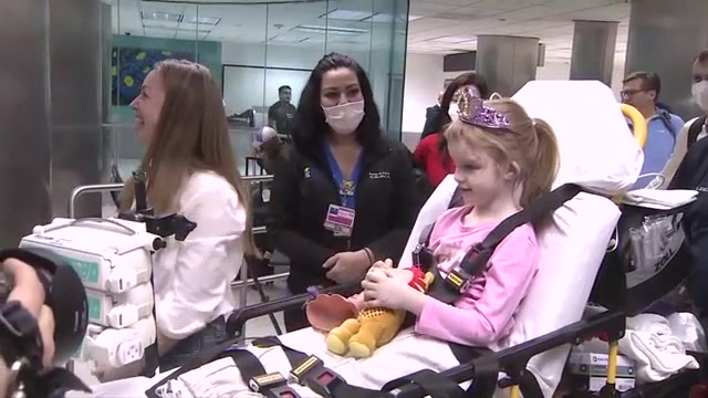 6-year-old Ukrainian girl who lost eye in missile strike flies to South ...