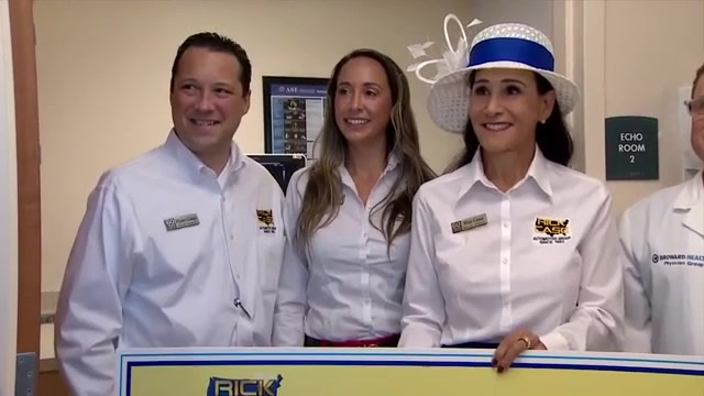 Rita Case donates $50K to Broward Health; Echo Lab named after Rick and ...