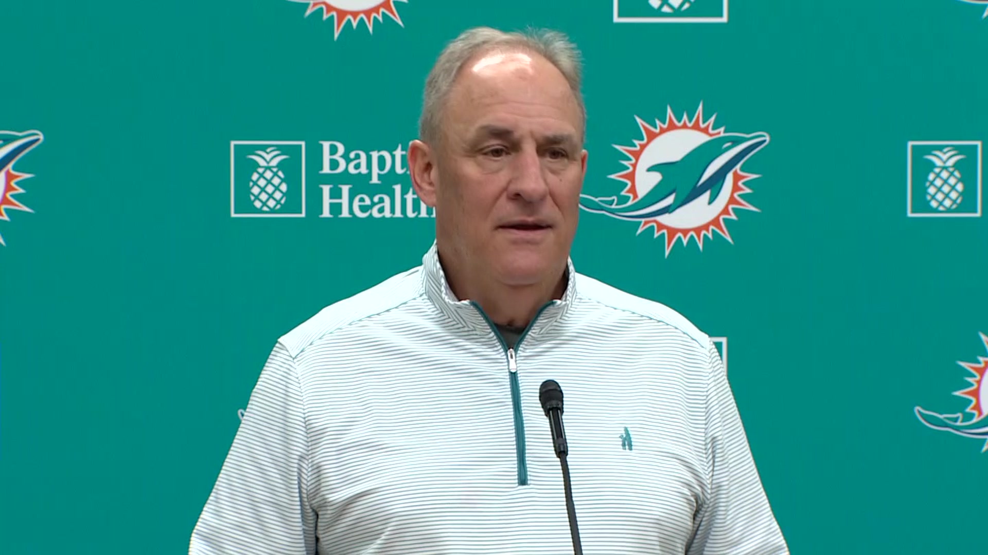 Fangio introduced as Dolphins defensive coordinator - WSVN 7News ...