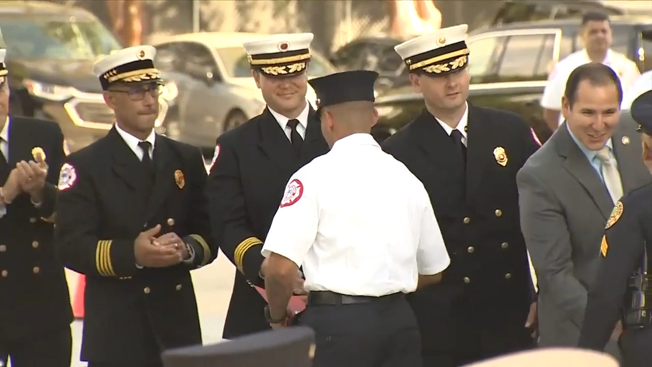 Miami Fire Rescue holds graduation ceremony for 13 new firefighters ...