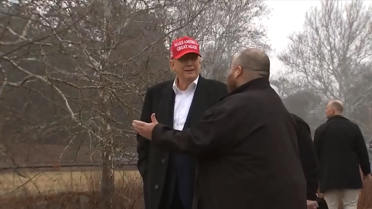 Trump criticizes federal response to Ohio train derailment - WSVN 7News ...