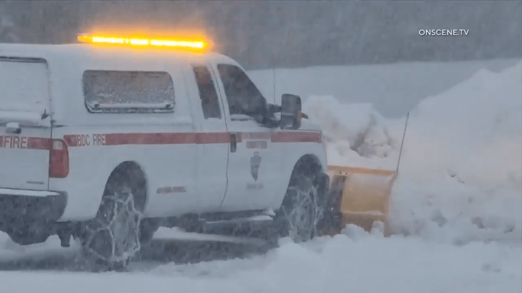 Los Angeles area still blanketed by snow in rare heavy storm – WSVN ...