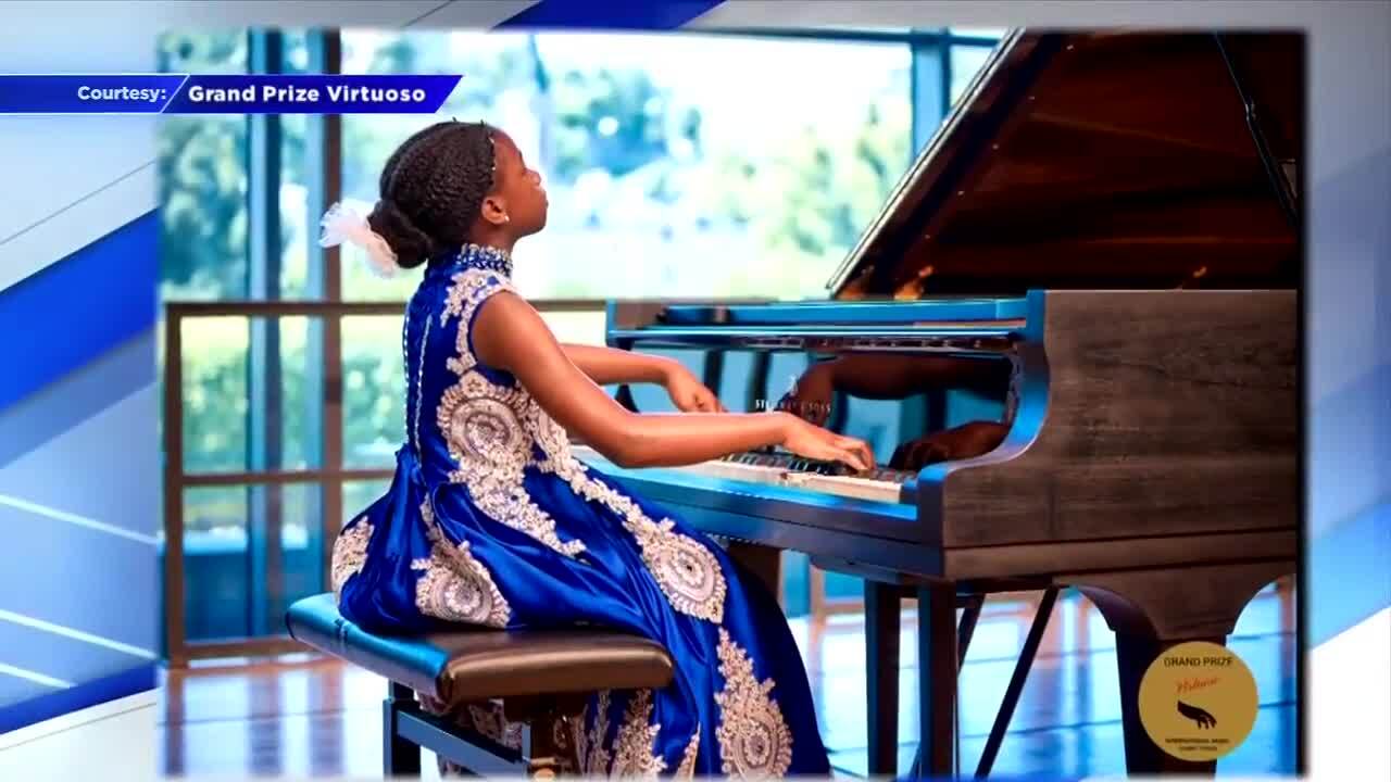 Talented 10-year-old girl being called piano prodigy, played at ...