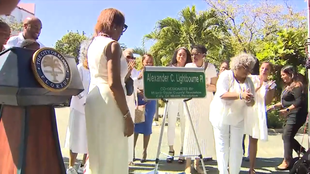 City of Miami honors Black pioneer Alexander Lightbourne in sign ...