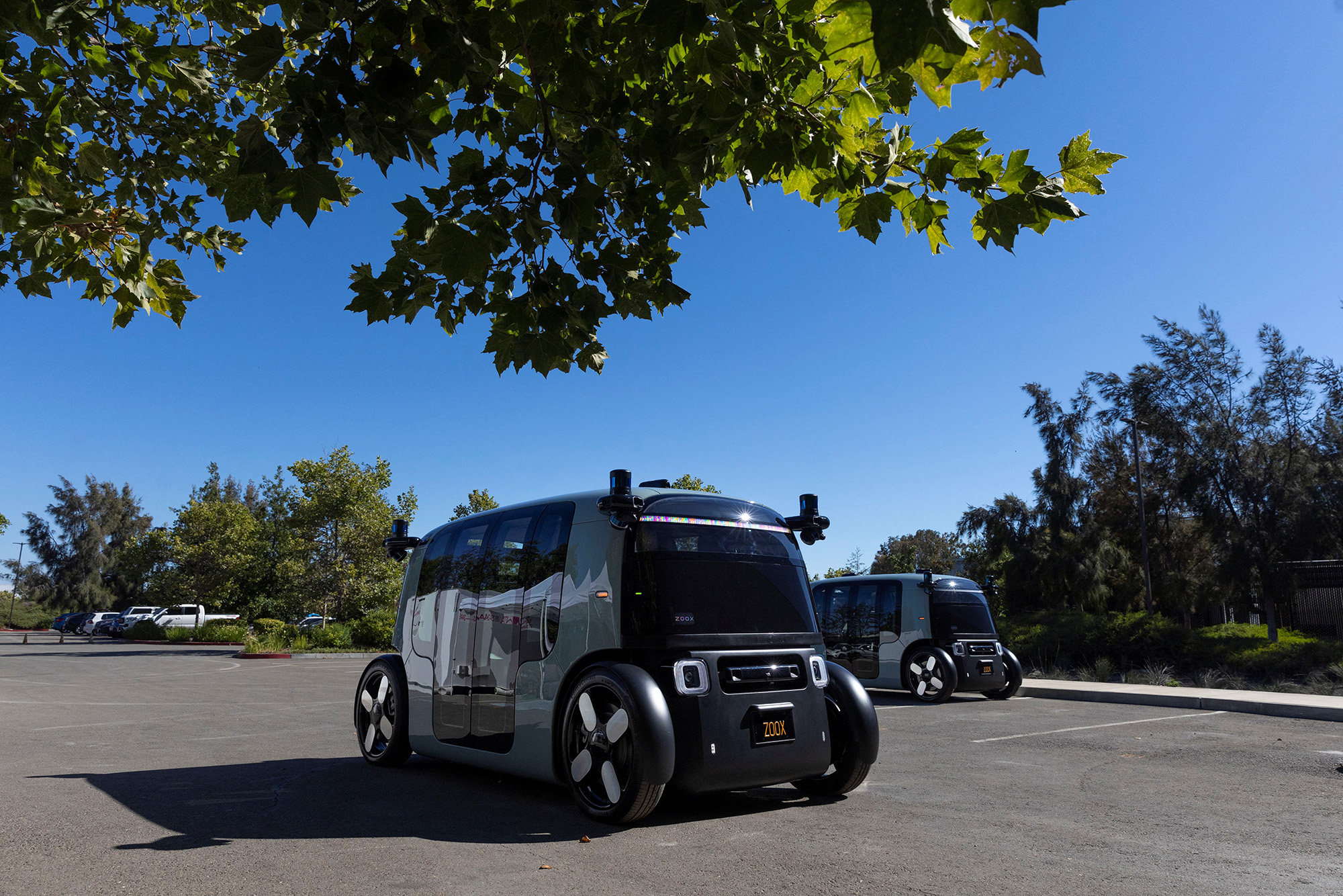 Amazon’s Zoox robotaxi drives on public roads in California for the ...