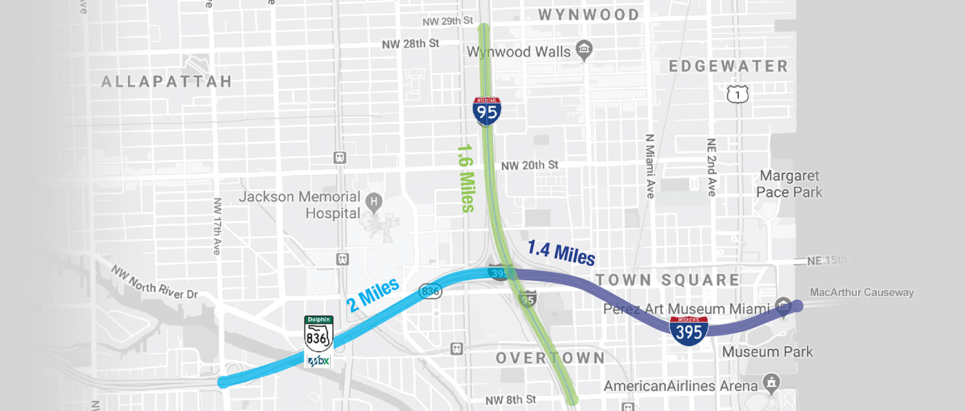 Detour begins on I-395 as bridge construction enters new phase - WSVN ...