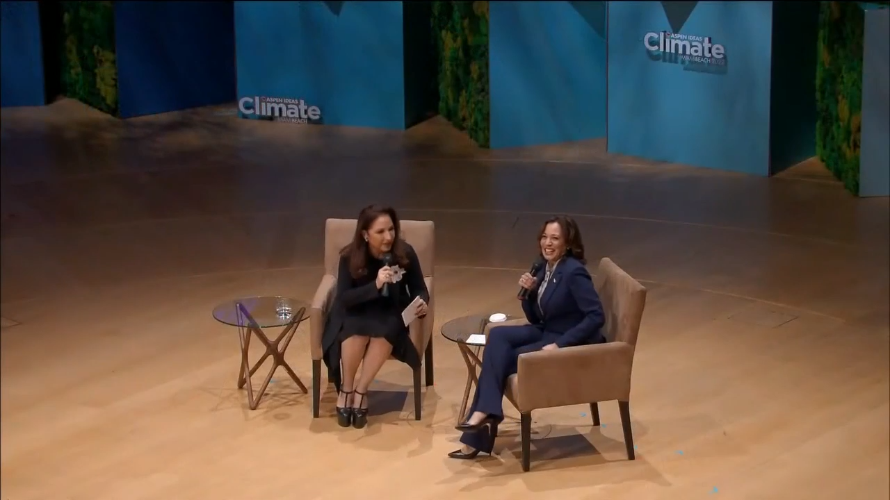 At Florida climate change summit, Harris stresses optimism - WSVN 7News ...