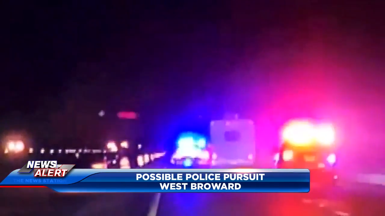 Possible Police Pursuit On I 75 Ends In West Broward Wsvn 7news