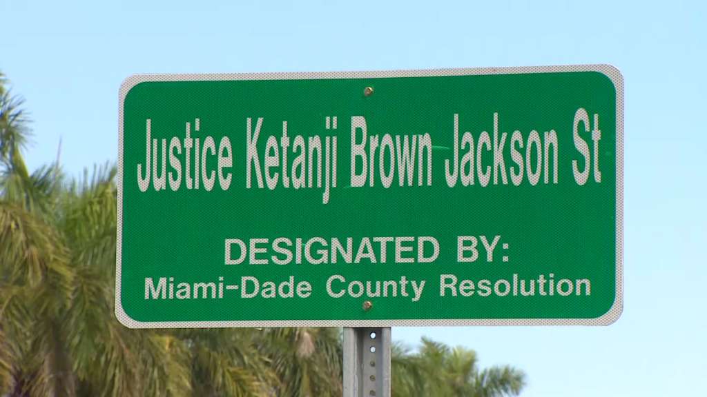 Street near Miami named for Justice Ketanji Brown Jackson – WSVN 7News ...