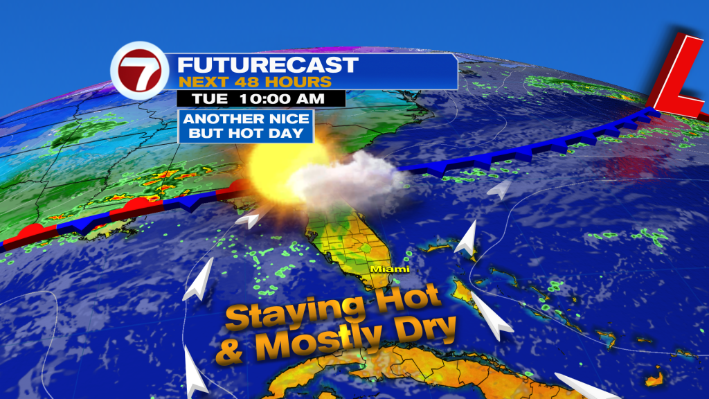 Soaring Sunshine to Begin New Week - WSVN 7News | Miami News, Weather ...