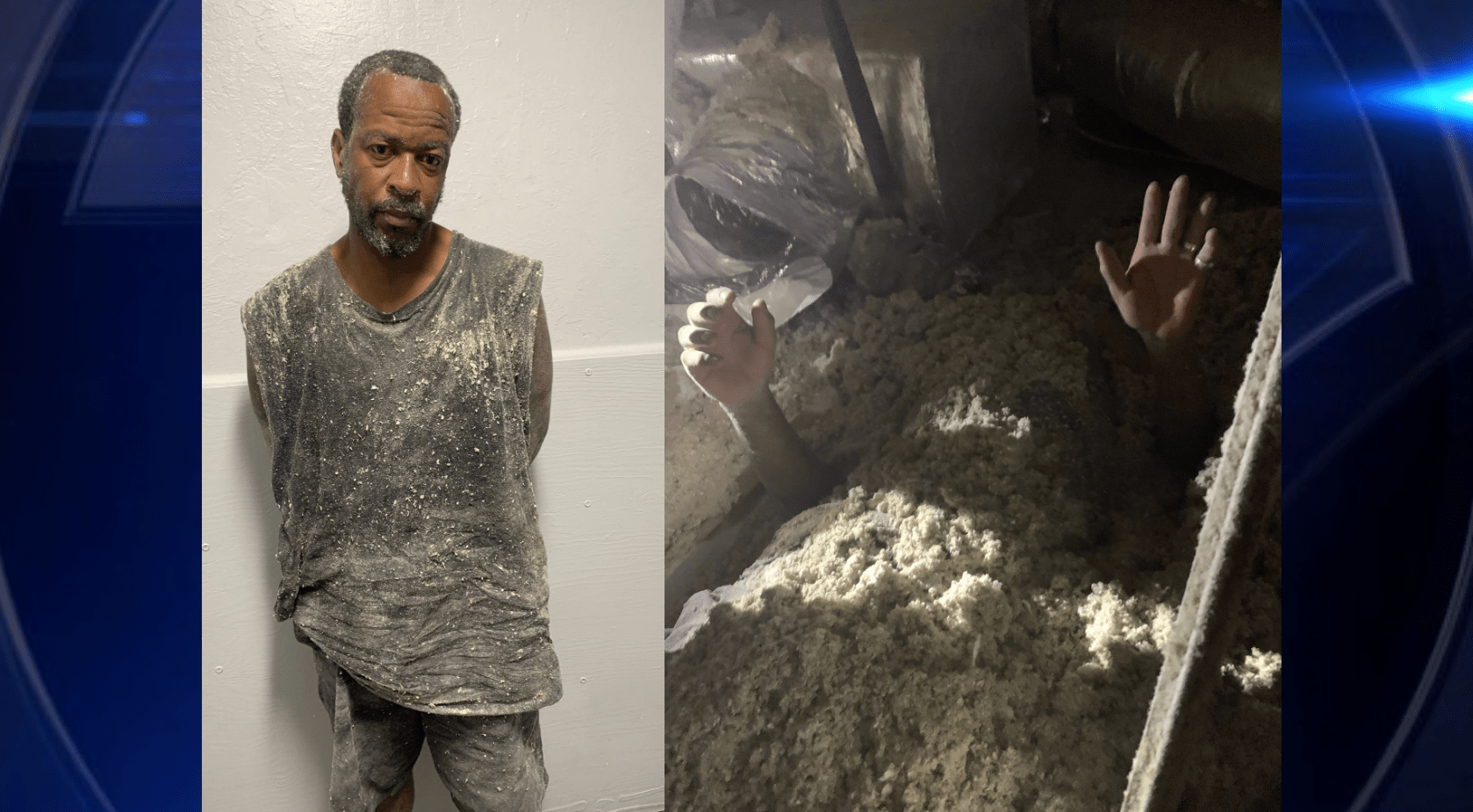 Florida man hides in insulation debris to escape arrest for alleged ...