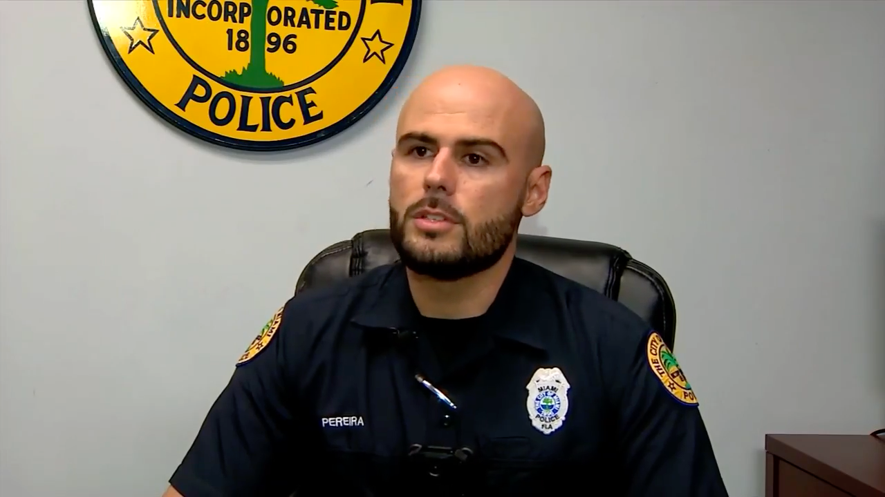 Miami Police officer speaks out after rescuing man who attempted ...