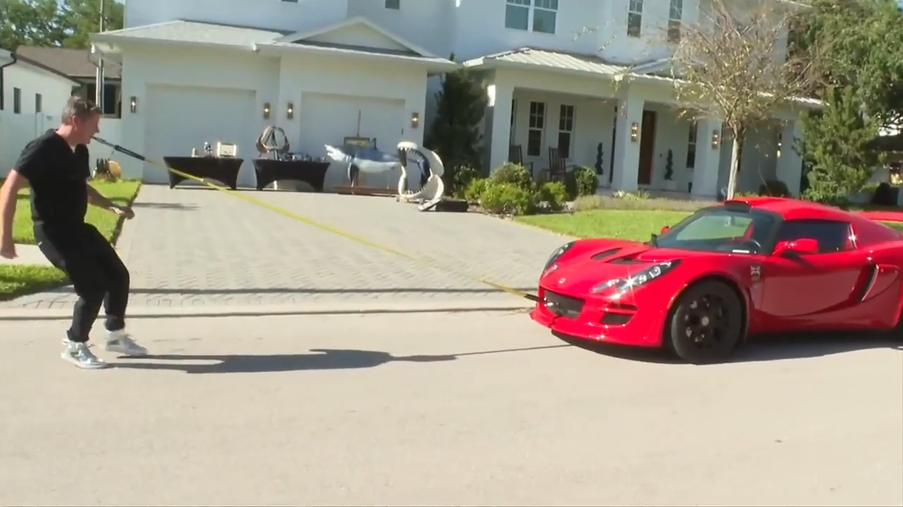 Tampa dentist aims to break world record for pulling car with teeth ...