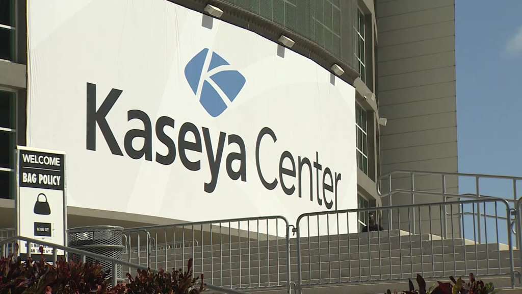 230407 KASEYA CENTER CLOSE UP SHOT – WSVN 7News | Miami News, Weather ...