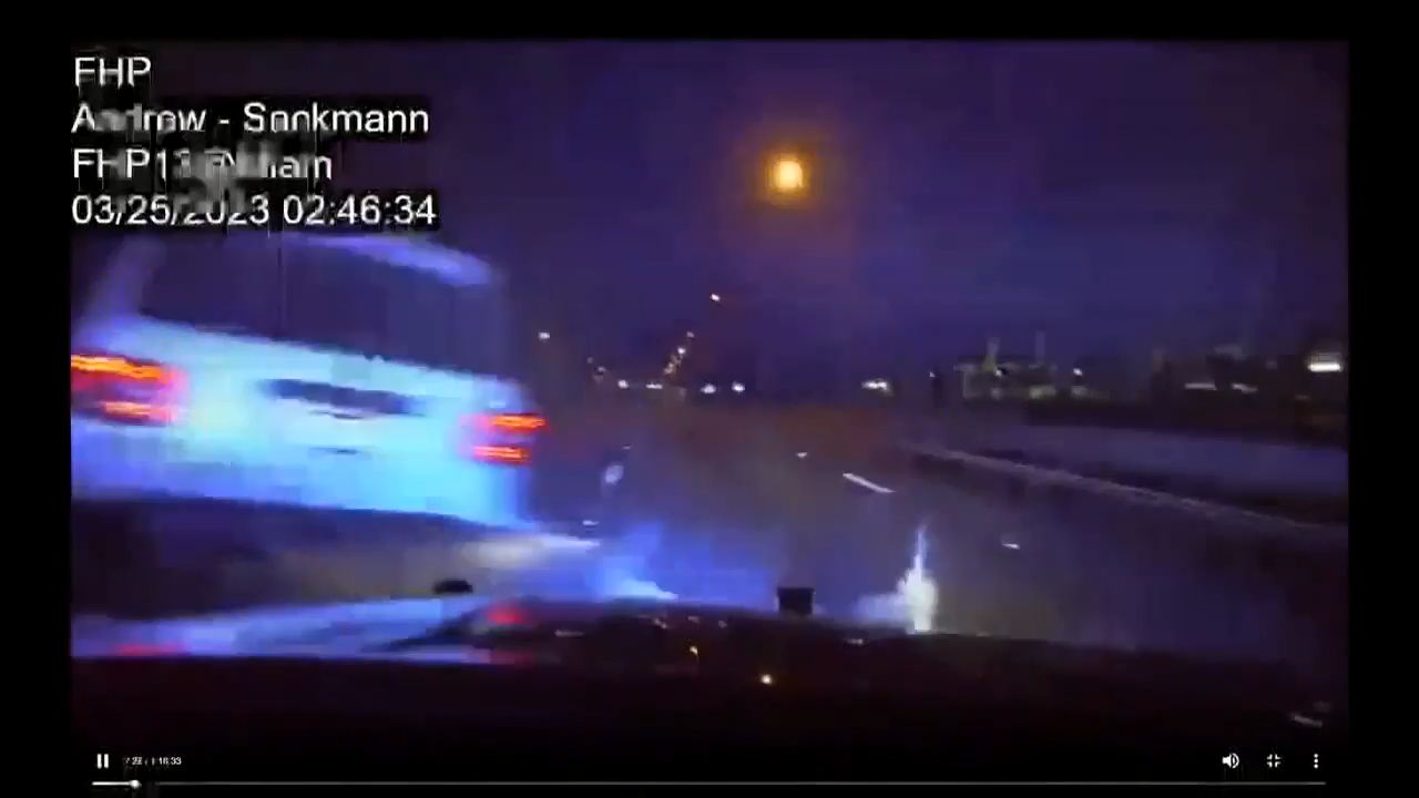 Dashcam footage shows FHP conducting PIT maneuver on MacArthur after ... Dashcam footage shows FHP conducting PIT maneuver on MacArthur after ...