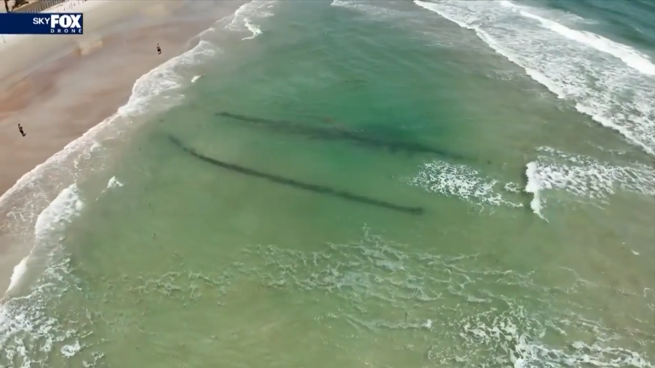 Daytona Beach Residents Stunned As Second Shipwreck Emerges From The