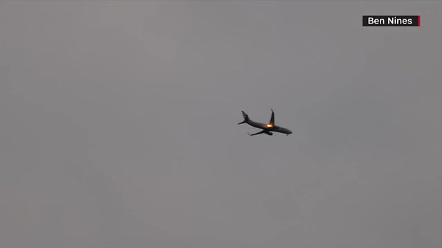 Bird strike sparks plane engine fire shortly after takeoff - WSVN 7News ...