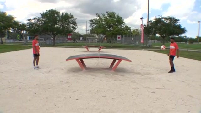Teqball chic: Kendall Soccer Park showcases hot sports trend - WSVN ...