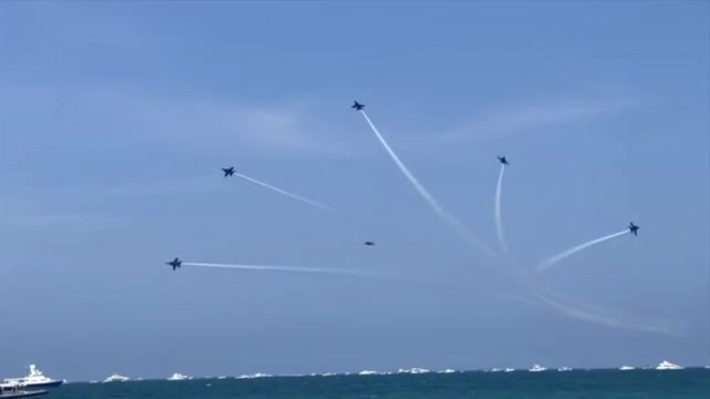 Navy Blue Angels, Air Force Raptor jets stun spectators at 2023 Fort ...