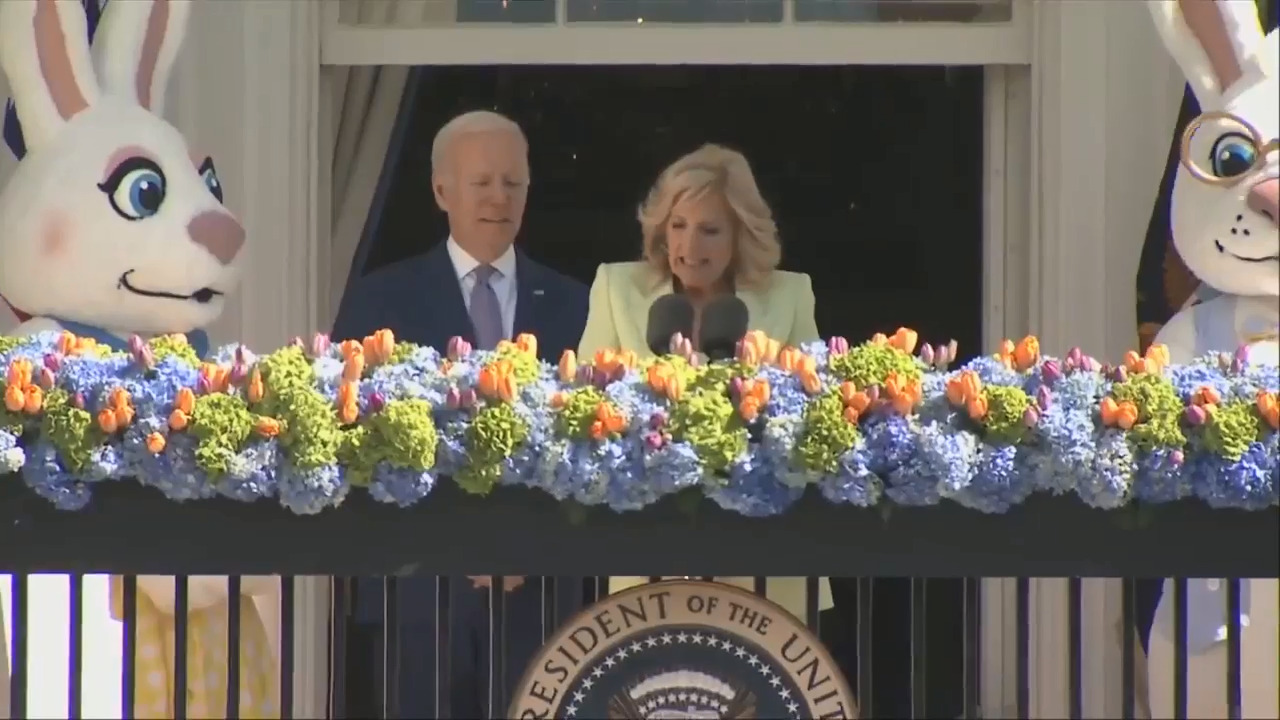 Biden kicks off Easter egg roll with talk of reelection bid - WSVN ...