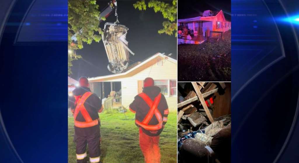 Teen charged after speeding, going airborne, crashing into home’s roof; alcohol involved - WSVN ...