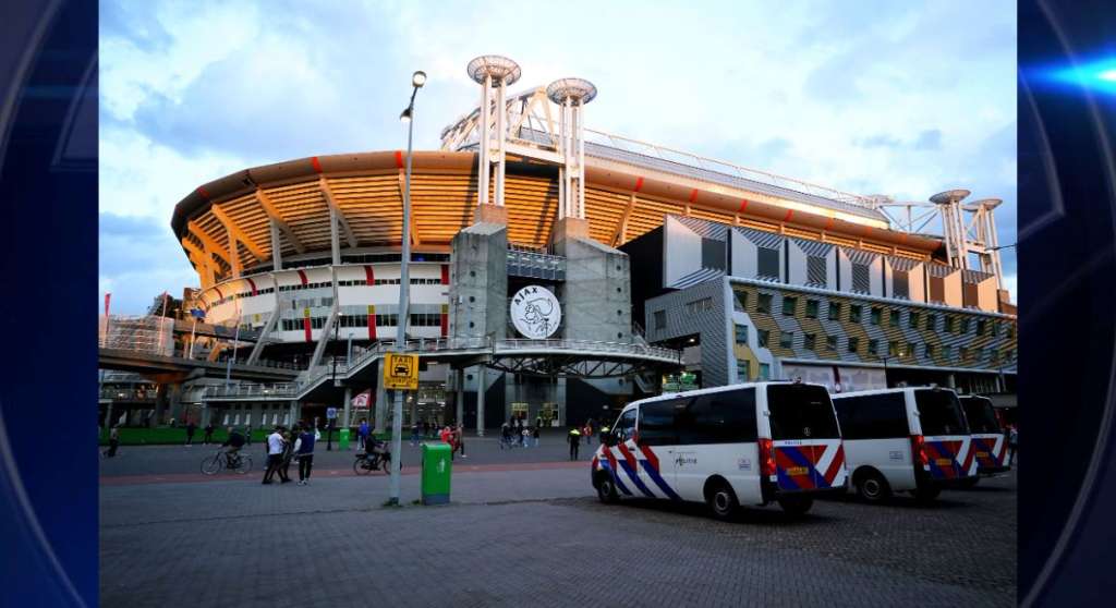 Dutch police arrest 154 football supporters over antisemitic chants ... Dutch police arrest 154 football supporters over antisemitic chants ...